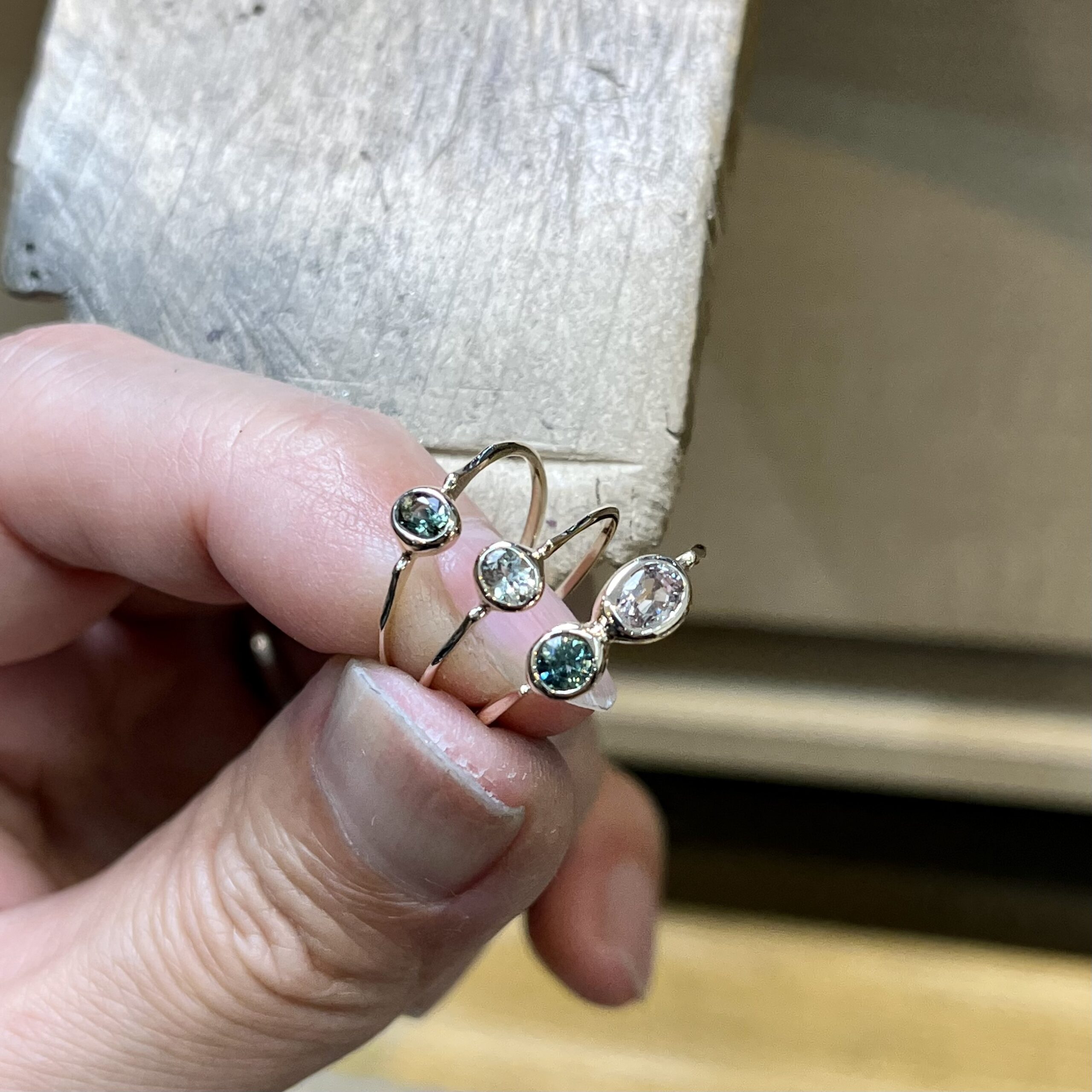 Sapphire K10 Ring - somon